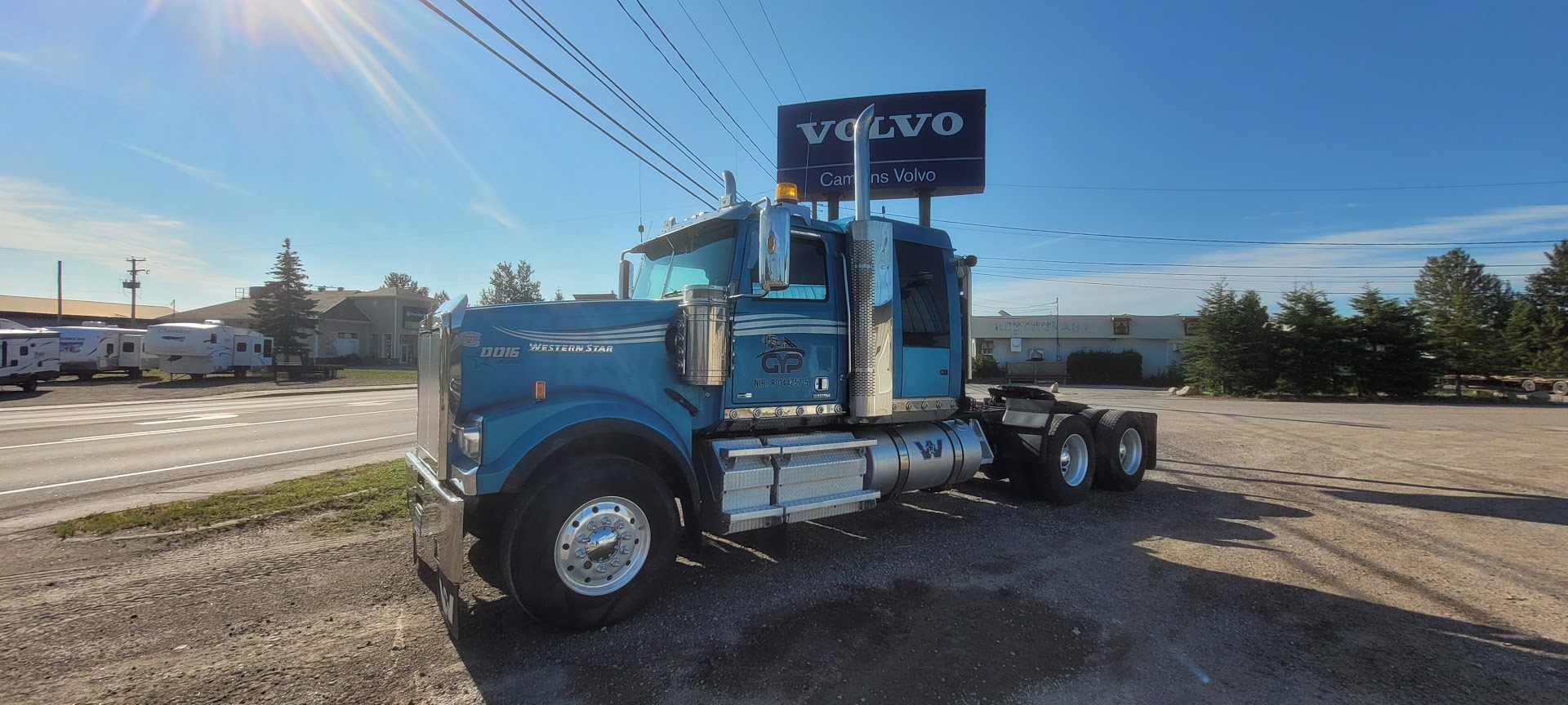 WESTERN STAR CONVE 2015 MANUEL MOTEUR DD16 - Volvo Lac St-Jean