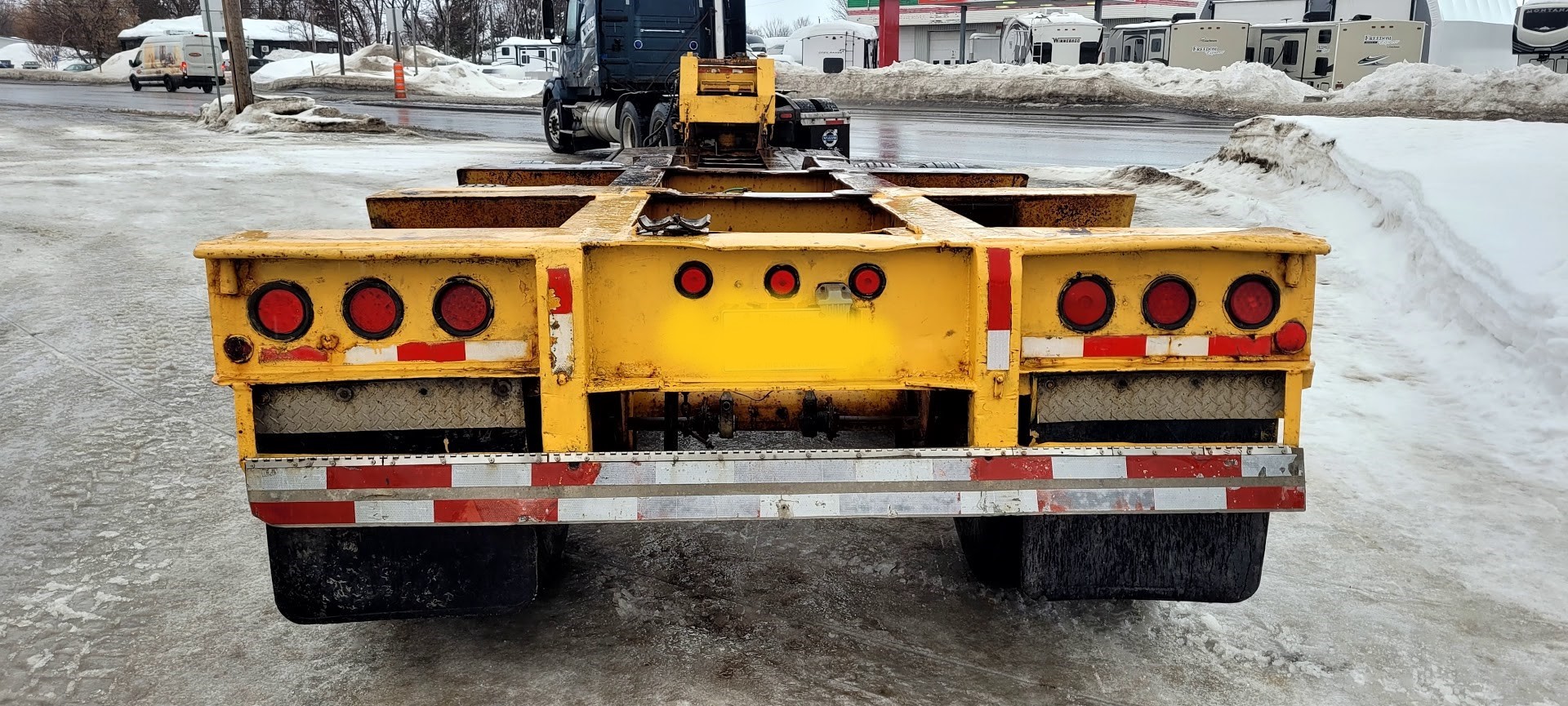 REMORQUE CHALLENGER LOW BOY TRAILERS FLOAB FARDIER RG 50 TONNES 1989 ...