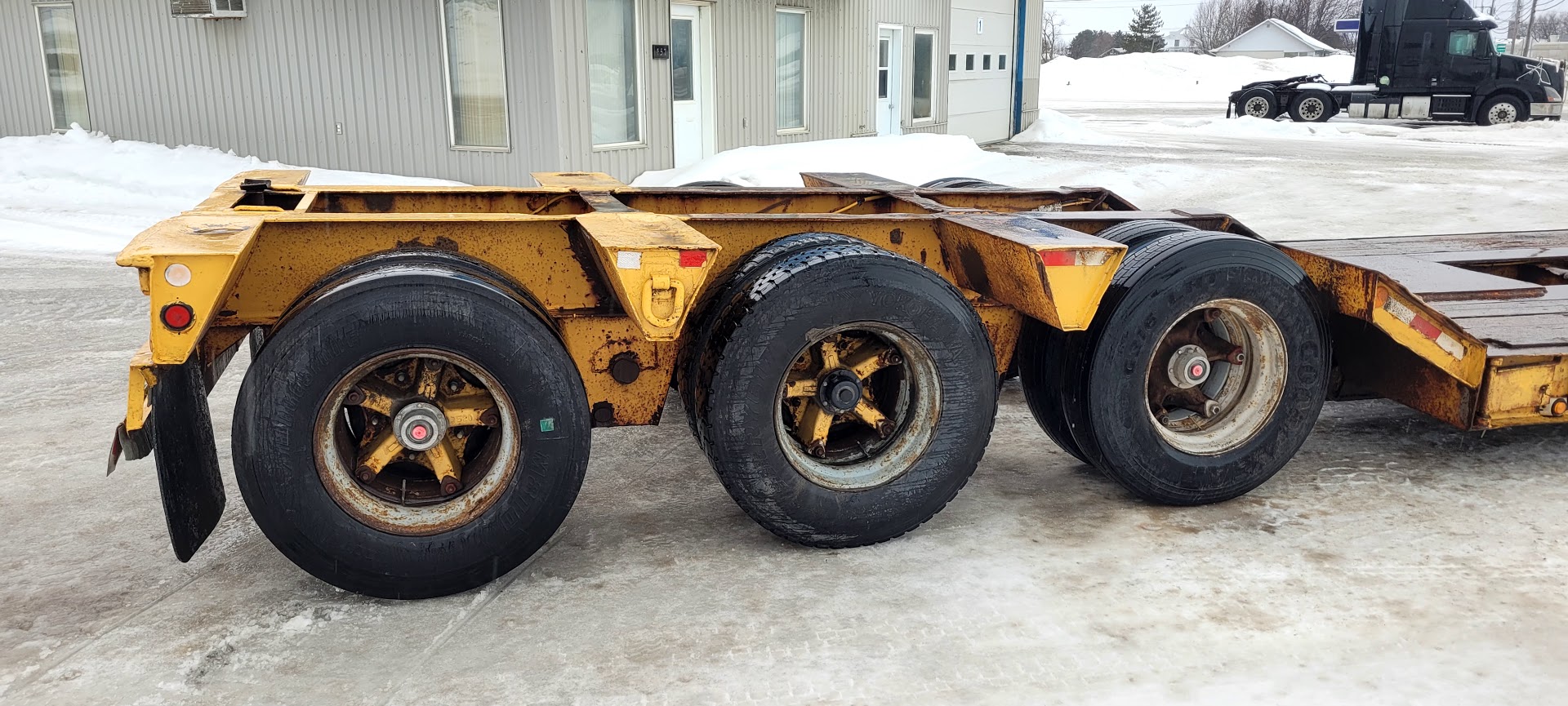 REMORQUE CHALLENGER LOW BOY TRAILERS FLOAB FARDIER RG 50 TONNES 1989 ...