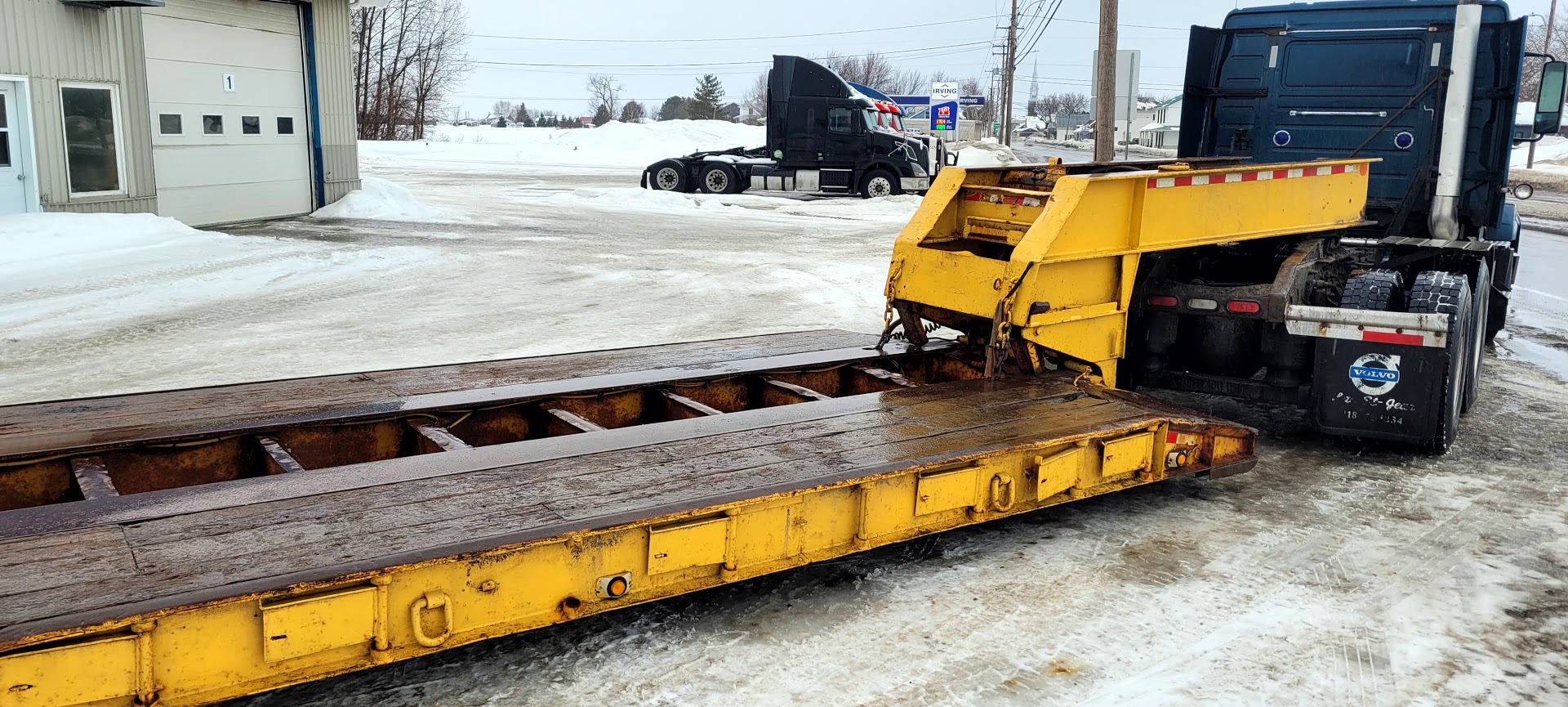 REMORQUE CHALLENGER LOW BOY TRAILERS FLOAB FARDIER RG 50 TONNES 1989 ...