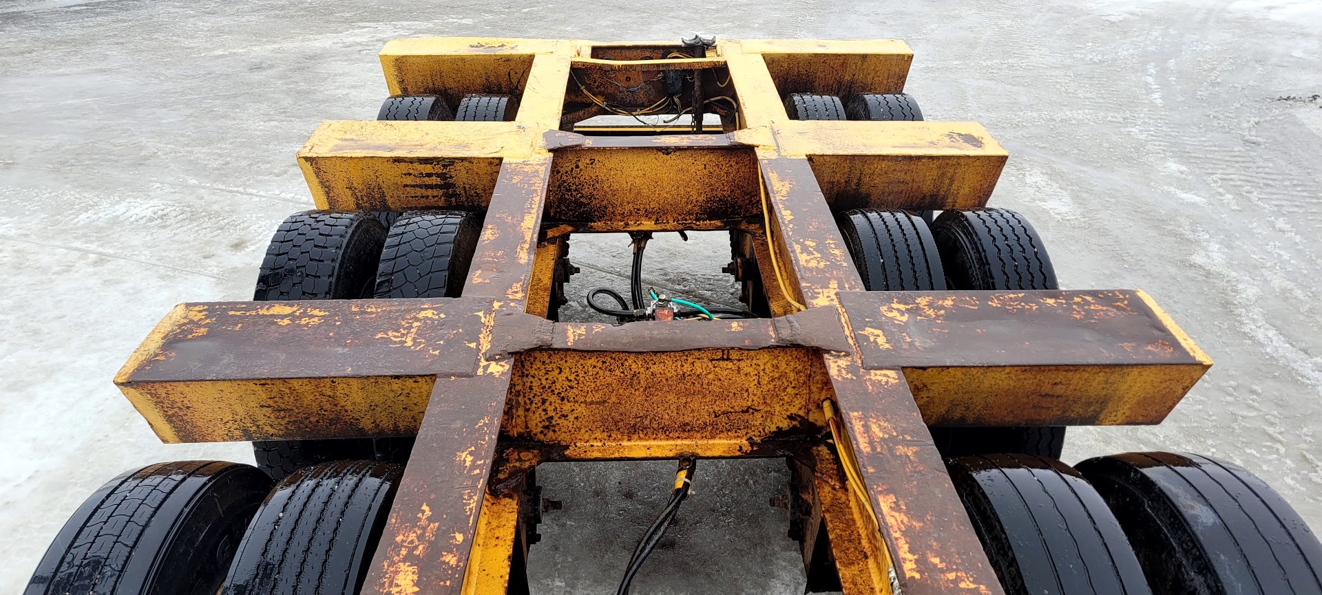 REMORQUE CHALLENGER LOW BOY TRAILERS FLOAB FARDIER RG 50 TONNES 1989 ...