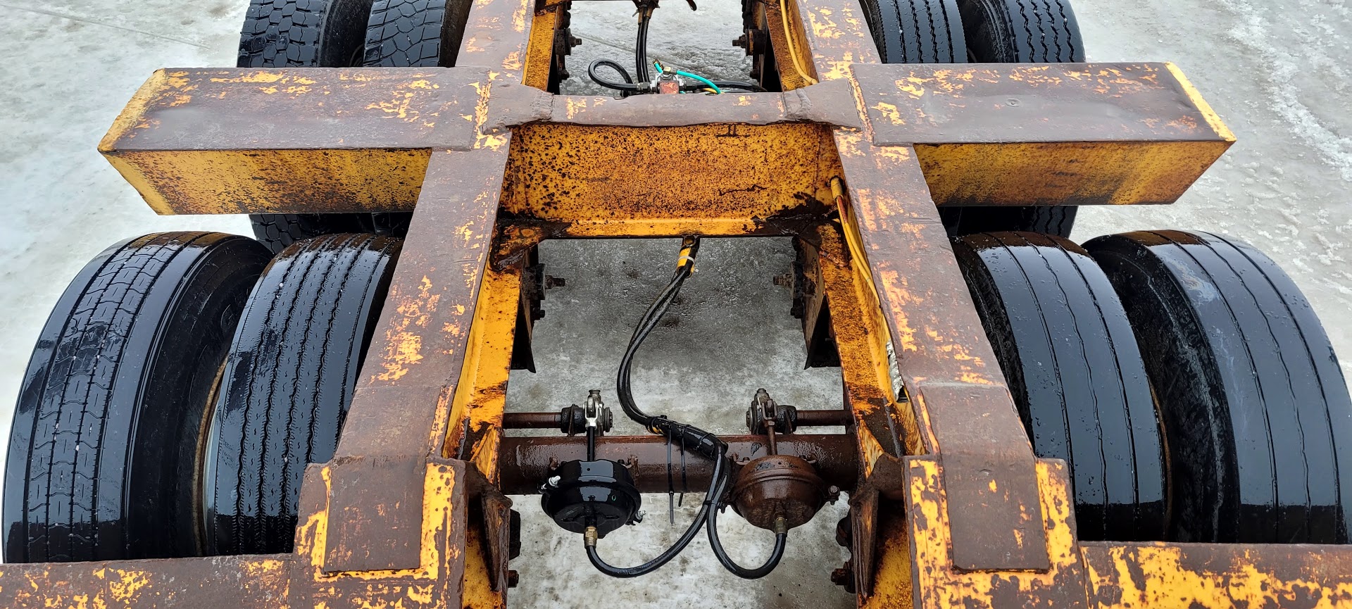 REMORQUE CHALLENGER LOW BOY TRAILERS FLOAB FARDIER RG 50 TONNES 1989 ...