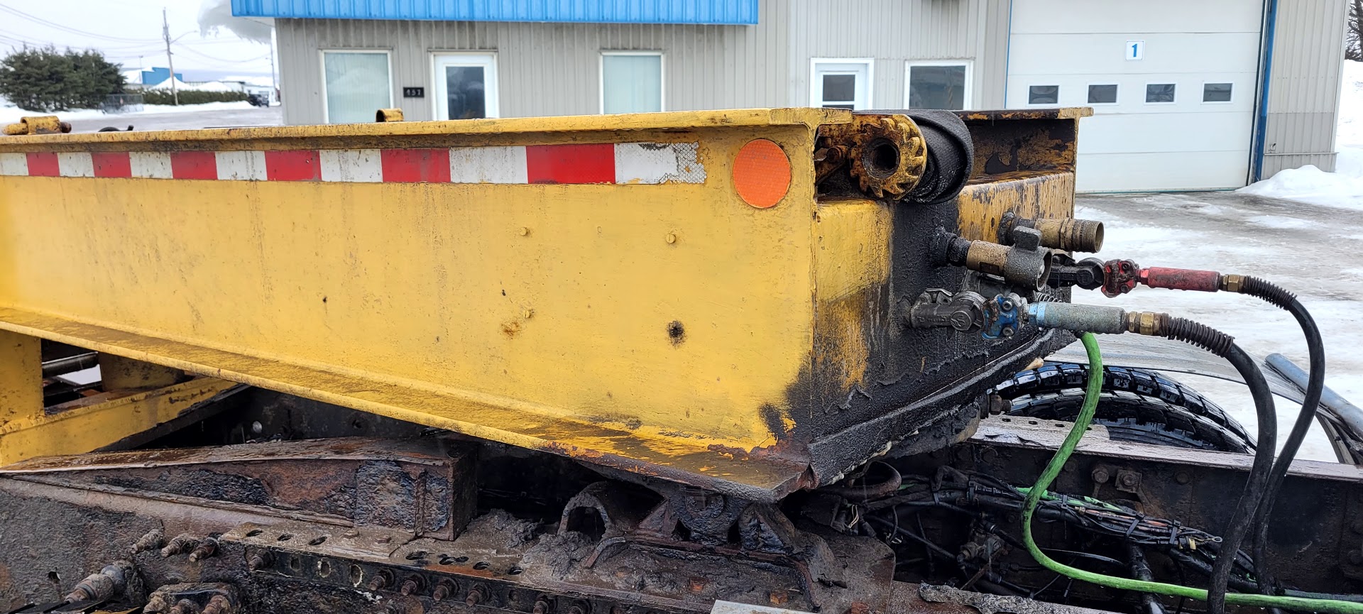 REMORQUE CHALLENGER LOW BOY TRAILERS FLOAB FARDIER RG 50 TONNES 1989 ...